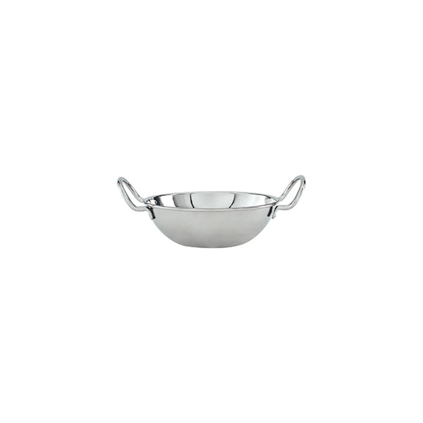 Mini Wok / Kadai Bowl, Kadai Bowl/Mini Wok-18/8, 130Mm - CWP Distributors