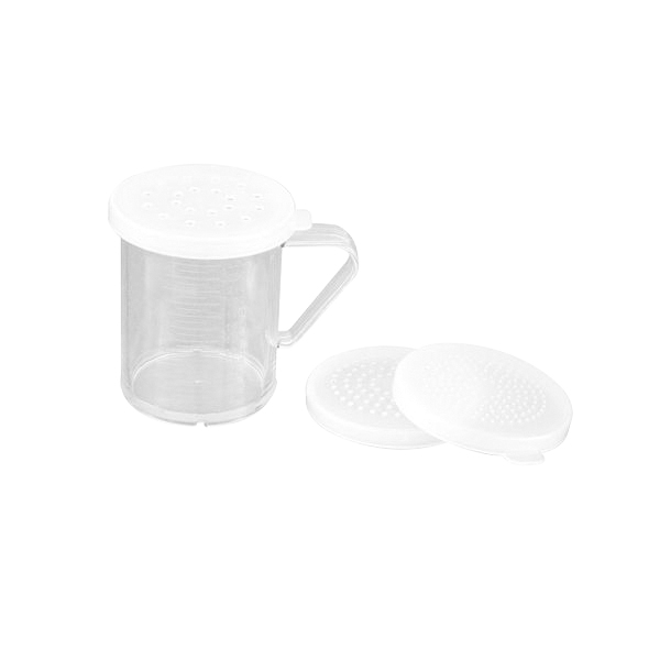 Plastic Dredge, Dredge-Plastic | 3 Tops | 250Ml - CWP Distributors