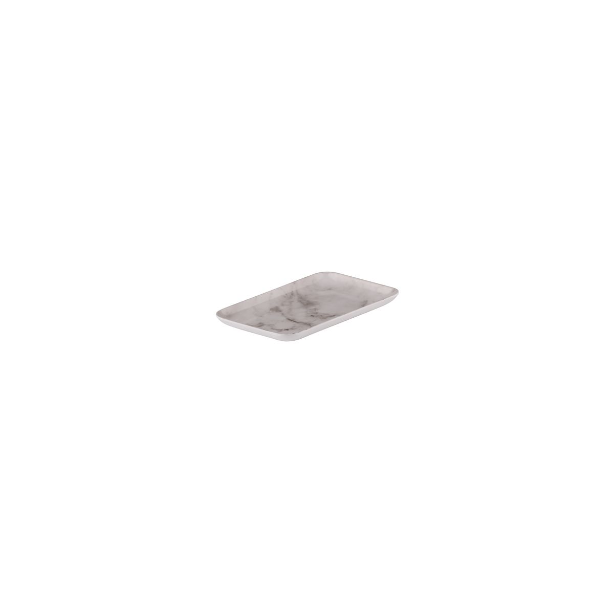 Ryner Melamine Display Serve - White Marble, Rect. Coupe Platter ...
